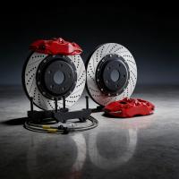 China For Car Carbon Ceramic Brake Disc Using Original Caliper Upgrade Front Carbon Rotor For Nissan GTR R35 BMW M2 3 4 for sale