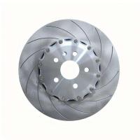 China Front Drilled And Slotted Floating Brake Discs Upgrade For Benz W205 C63/S Amg Nissan Gt-R35 Excellent Performance Floating Brake Rotor Floating Disc For Audi Q7 VW Toureg Porsche Cayenne for sale