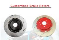 China Preminum Quality Floating Brake Rotor Floating Disc for BMW X5 X6 Aluminum Hub Coating 360mm Floating Rotors 2-Piece Brake Disc Caliper For Alfa Romeo Giulia Car Wheel for sale