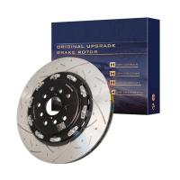 China High Perfermance OEM Standard Front Rear Floating Brake Disc for Volv o Cars 345*30mm 2-Piece Brake Disc Floating Front For Volkswagen Golf 5(R32) OE#1K0615301M;1K0615301AR for sale