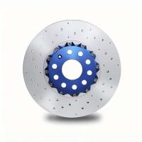 China Floating Brake Disc 2 Pieces Discs 2-Piece Rotor OE#97035140600 Front 390mm*38 For Direct Fit OEM MOTOR SPORT High-quality Floating Slotted Disc 340mm Carbon Ceramic Brake Rotor Performanc for sale