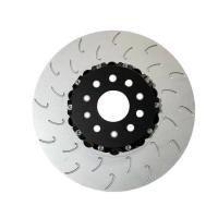 China Floating Brake Disc 2 Pieces Discs 2-Piece Rotor OE#97035140600 Front 390mm*38 For Direct Fit OEM MOTOR SPORT High-quality Floating Slotted Disc 340mm Carbon Ceramic Brake Rotor Performanc for sale