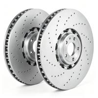 China Wholesale High Quality Performance Brake Discs For AUDI RS3 8V OE#4K0615601A Car Brake Systems High Friction Brake Rotor OE#4G8615601 High Friction Strong Braking Brake Disc For AUDI for sale