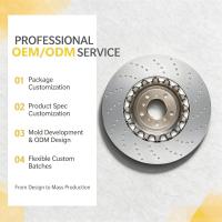 China Wholesale High Quality Performance Brake Discs For AUDI RS3 8V OE#4K0615601A Car Brake Systems High Friction Brake Rotor OE#4G8615601 High Friction Strong Braking Brake Disc For AUDI for sale