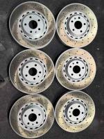 China Quality Guarantee Vented Front Rear Brake Disc Rotor for AUDI RS3 8V OE#4G0615301H Wholesale Auto Parts Custom Packaging Brake Disc OE#4K0615301S Branded Packaging Brake Rotor for AUDI Private Label for sale