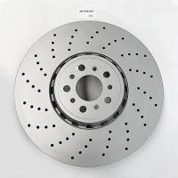 China Mazda 323 Brake Disc Parts 415x40 380x28mm Drilled Brake Disc Rotors For Porsche Cayenne 9YA Panamera 971 2P Floating Replacement OE 9Y0615301AC 9Y0615601D for sale
