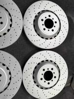China Auto Parts 374mm 2 Pieces OEM Front Brake Disc For Audi Q7 Brake Rotor 2-Piece Floating Brake Disc Auto Brake System Break Disc For AUDi for sale