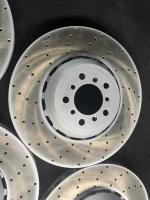 China Auto Parts 374mm 2 Pieces OEM Front Brake Disc For Audi Q7 Brake Rotor 2-Piece Floating Brake Disc Auto Brake System Break Disc For AUDi for sale