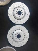 China Auto Parts 374mm 2 Pieces OEM Front Brake Disc For Audi Q7 Brake Rotor 2-Piece Floating Brake Disc Auto Brake System Break Disc For AUDi for sale