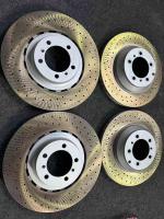 China Rotor Drill Car Spare Part One Piece Brake Disc For Mitsubishi OEM High Temperature Resistance Auto Spare Parts Two-Piece Front Brake Disc for sale