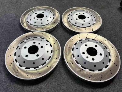 China Rotor Drill Car Spare Part One Piece Brake Disc For Mitsubishi OEM High Temperature Resistance Auto Spare Parts Two-Piece Front Brake Disc for sale