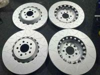 China Auto Brake System High Carbon Front Floating 2 Piece Brake Disc Auto Parts High Carbon 2-Piece Integrated Brake Disc Auto Manufacture Brakes Rotor Disc for Japanese and Korean Car Series Chinese OEM for sale
