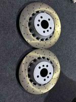 China Auto Brake System High Carbon Front Floating 2 Piece Brake Disc Auto Parts High Carbon 2-Piece Integrated Brake Disc Auto Manufacture Brakes Rotor Disc for Japanese and Korean Car Series Chinese OEM for sale