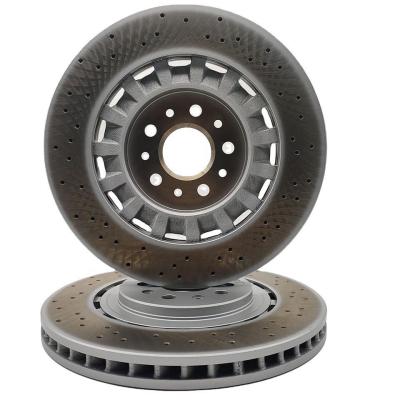 China Discs for Ford Explorer Mkt Infiniti 335I Maserati Auto Drilled Slotted Brake Discs High-Carbon Alloy Cast Iron ISO9001/TS16949 Certified For Infiniti G35 Coupe Pontiac G6 2006 for sale