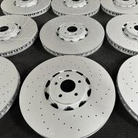 China Brake Rotor for Maserati Levante 380mm Disc Brake Pad Set in Stock Auto Drilled Slotted Brake Discs High-Carbon Alloy Cast Iron ISO9001/TS16949 Certified 34116860912 Hydraulic Brake System for sale