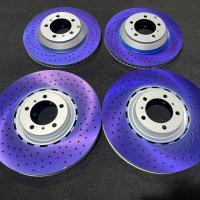 China Brake Rotor for Maserati Levante 380mm Disc Brake Pad Set in Stock Auto Drilled Slotted Brake Discs High-Carbon Alloy Cast Iron ISO9001/TS16949 Certified 34116860912 Hydraulic Brake System for sale