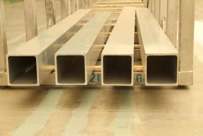 China Aluminium Alloy 1060 3003 5052 6061 6063 T5 Cold Drawn Extrusion Aluminum square pipe for sale