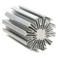 China Customize Aclidinium Long Linear Led Skived Aluminium Alloy Electronic Profile Extrusion Heat Sinks Bar for sale