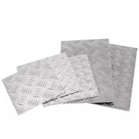 China Tear Drop Aluminium Chequered Plate and Sheet Weight Patterned Aluminum plate for sale