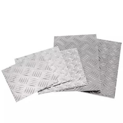 China Tear Drop Aluminium Chequered Plate and Sheet Weight Patterned Aluminum plate for sale
