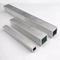 China anodized aluminum pipe，Different Size Aluminum Tubing 6063 t5 Hollow Rectangular Aluminium Square pipe/cost price for sale