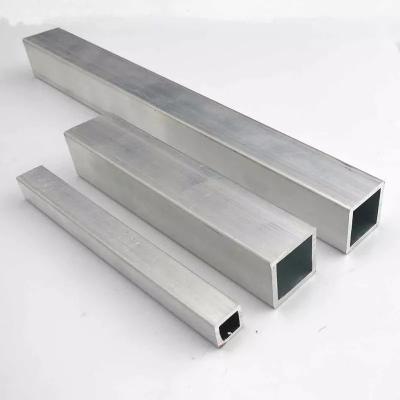 China anodized aluminum pipe，Different Size Aluminum Tubing 6063 t5 Hollow Rectangular Aluminium Square pipe/cost price for sale