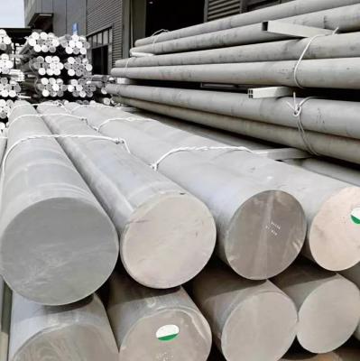 China Round Billet Aluminum rod Price 6061 t6 4m 6m Extruded Aluminium round bar for sale
