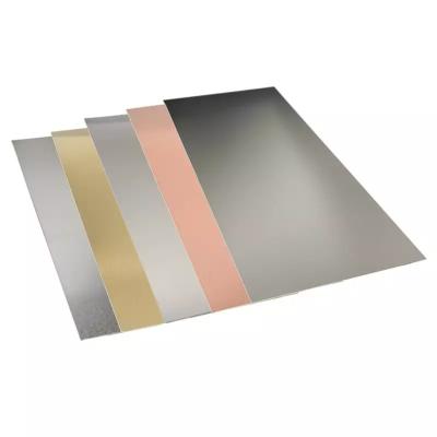 China Ghana Acp 85% Reflectness Mirror Finish Anodized Brushed Sublimation Photo Panels for Aluminium Sheet 4mm for sale
