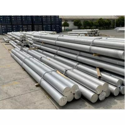 China LianGe Customized Size 1050 1100 2024 6061 6082 7075 Aluminum Round Bar / Aluminum Rod for sale
