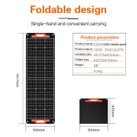 China 120W Portable Lightweight Solar Panels Kits For RV Custom for sale
