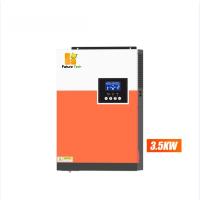 China Home Off Grid Polycrystalline Solar Panels With  Inverters 5.5KW with orange for sale