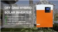 China Home Off Grid Polycrystalline Solar Panels With  Inverters 5.5KW with orange for sale