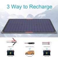 China Trickle Motorhome Solar Battery Charger Pack 30W 12V for sale