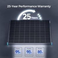 China 115 Watt 12 Volt Rigid Solar Panel Monocrystalline Solar Module Cell Power for sale