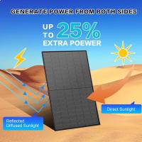 China 400W PV Monocrystalline Bifacial Solar Panels Kit 10BB for sale