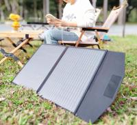China FT60 Foldable Solar Panel 60w Charger Blanket Waterproof IP65 with black for sale