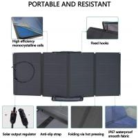 China ODM 160W Folding Solar Panels For Camping Lightweight PV System for sale