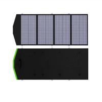 China Monocrystalline 200 Watt Folding Solar Blanket Panel For Camping Trailer Car Marine for sale
