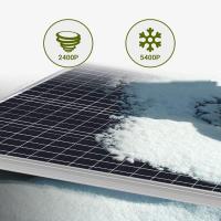 China Waterproof Monocrystalline Mono Solar Module 100W 12V Rigid Solar Panel for sale