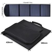 China 140W 12V Waterproof Portable Solar Panel Module Monocrystalline Silicon Cell for sale