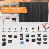 China 100W Off Grid Foldable Solar Charger Portable Solar Panel Kit For Camping for sale