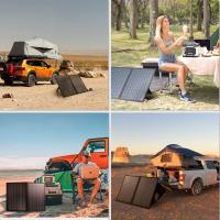 China 100W Off Grid Foldable Solar Charger Portable Solar Panel Kit For Camping for sale