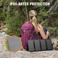 China 40W Portable Solar Panel 15V DC Outlet for Outdoor Camping Hiking for sale