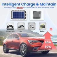China 7.5W Portable Rv Solar Battery Charger Solar Car Battery Maintainer 12V for sale