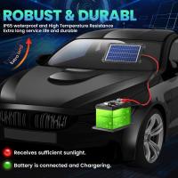 China 7.5W Portable Rv Solar Battery Charger Solar Car Battery Maintainer 12V for sale