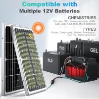China ODM Trickle Solar Charging Portable Charger Maintainer 10W 12V for sale