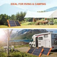 China Foldable 100W RV Off Grid Solar System Package For Camping Hiking for sale