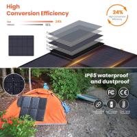 China Waterproof Foldable Solar Blanket Charger for Outdoor Emergency Camping for sale