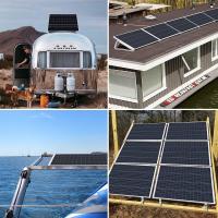 China 100W 12V 9BB Photovoltaic Balcony Solar Panels For RV Motorhomes Marine Boat for sale