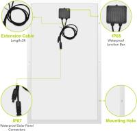 China 160W Off Grid Monocrystalline PV Cell Module Mono Poly Solar Panel 12V for sale